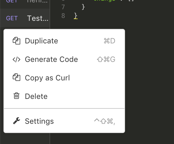 [Bug] Request context menu has horizontal scrollbar when requests panel is narrow · Issue #1113 ...