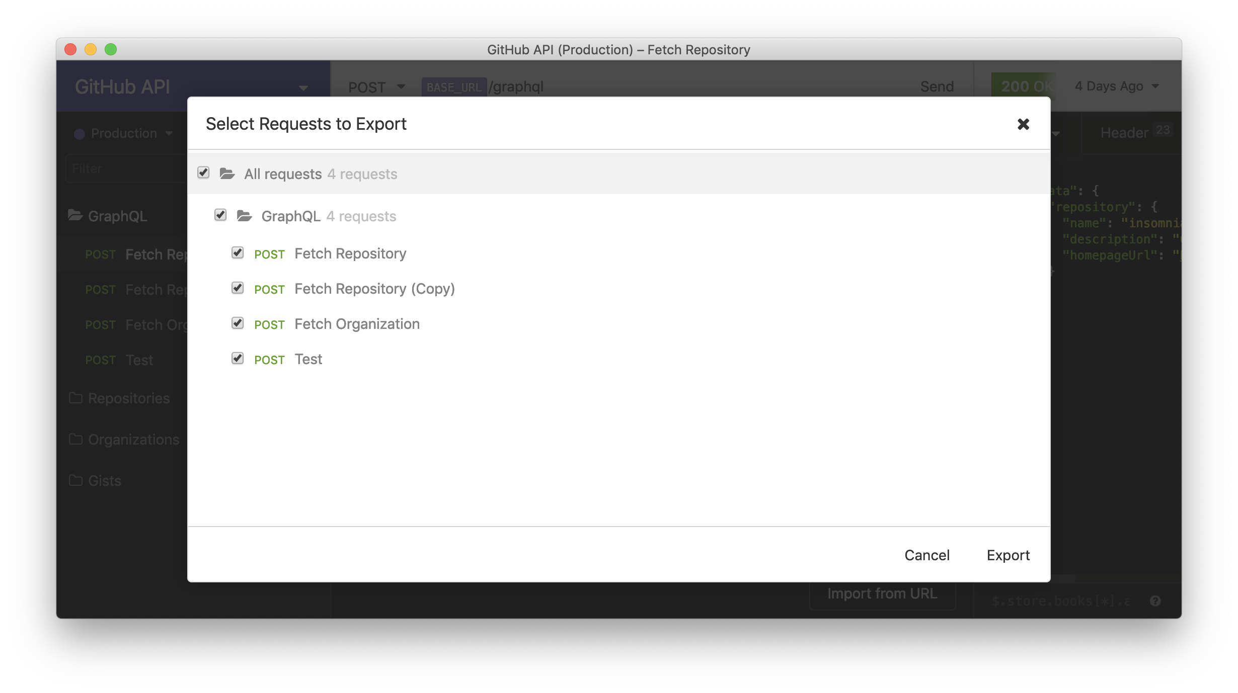 Feature Request Export Api From Ui By Folder · Issue 1683 · Kong 6977