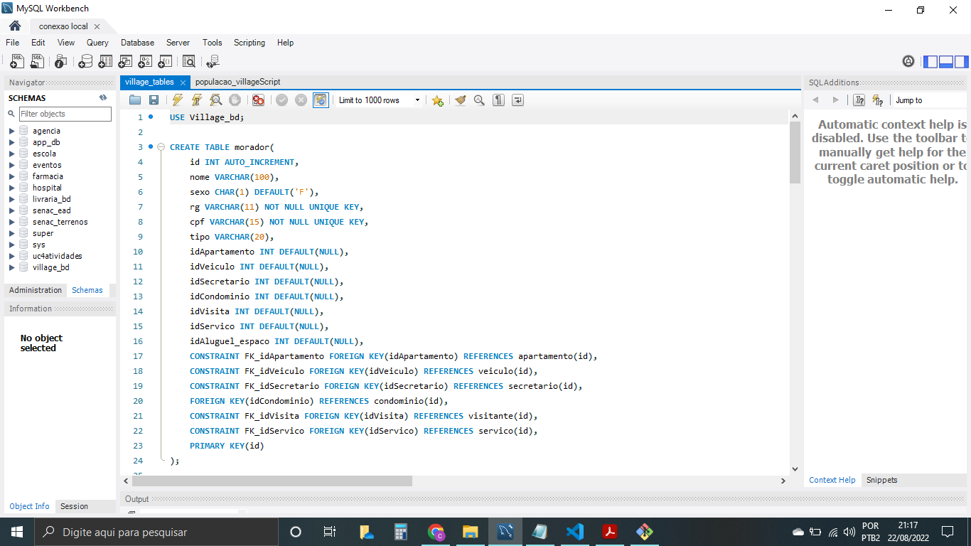GitHub - cristianrs-dev/Projeto-database-Mysql-II: Segunda parte do projeto relizado no curso de ...