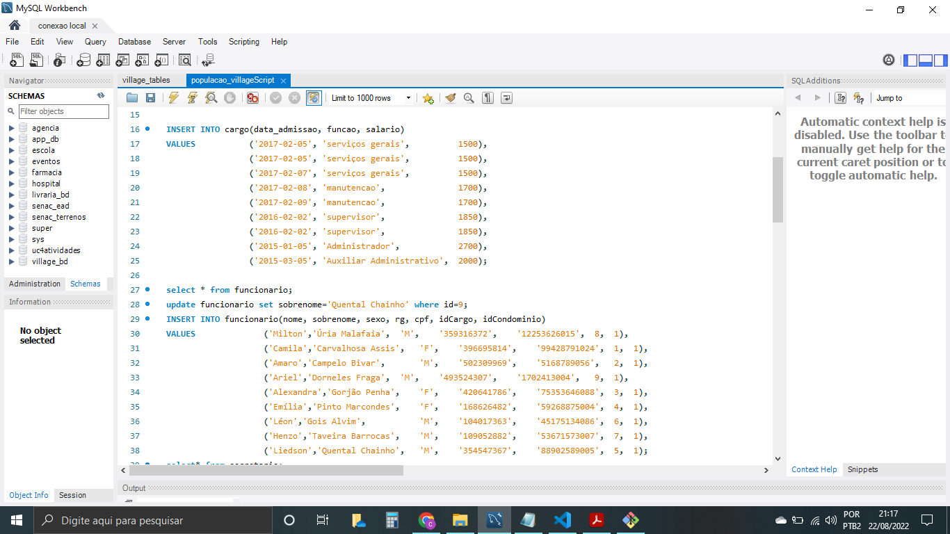 GitHub - cristianrs-dev/Projeto-database-Mysql-II: Segunda parte do projeto relizado no curso de ...
