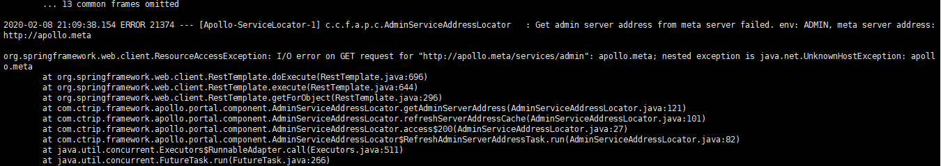 meta server address:http://apollo.meta · Issue #2908 · apolloconfig ...