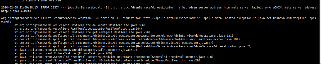 meta server address:http://apollo.meta · Issue #2908 · apolloconfig ...