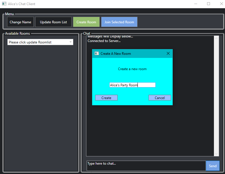 GitHub - JCuham/Chat-Client-Server: A chat client and server developed ...