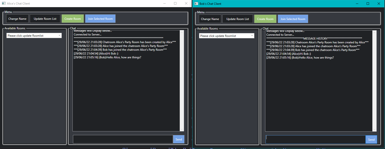 GitHub - JCuham/Chat-Client-Server: A chat client and server developed ...
