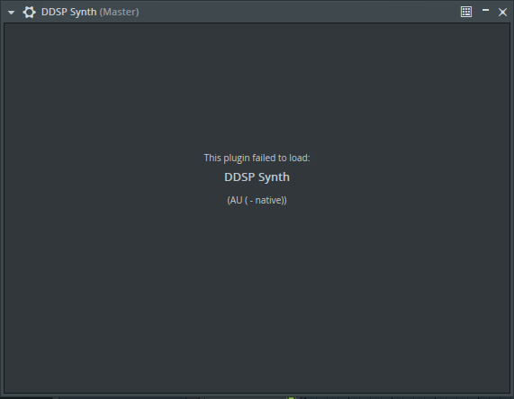 [BUG] v.1.1.0 VST and AU plugins don't work on FL Studio · Issue #30 · magenta/ddsp-vst · GitHub