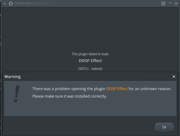 [BUG] v.1.1.0 VST and AU plugins don't work on FL Studio · Issue #30 · magenta/ddsp-vst · GitHub