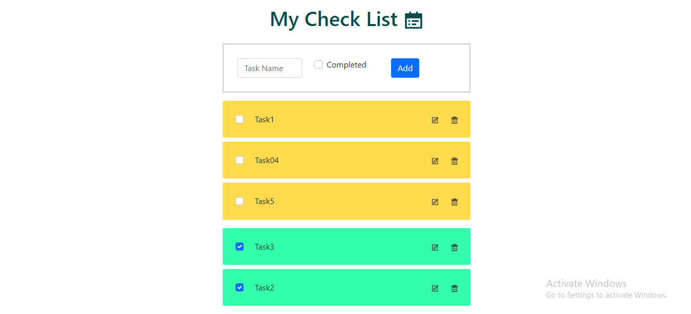 GitHub - PremaYT/CHECK-LIST: A React app to keep track of every day ...