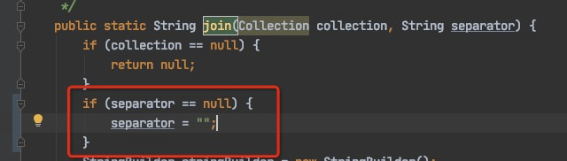 BUG nacos-common>utils>StringUtils.join method NullPointerException ...