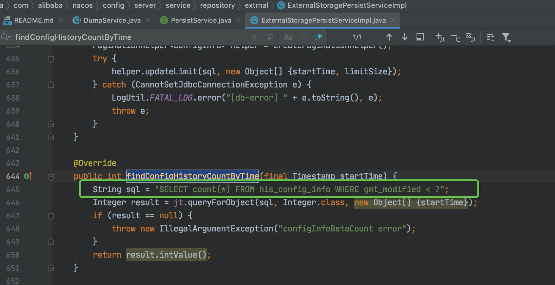 Count(*) costs too much time, could you please optimize it? · Issue #7519 · alibaba/nacos · GitHub