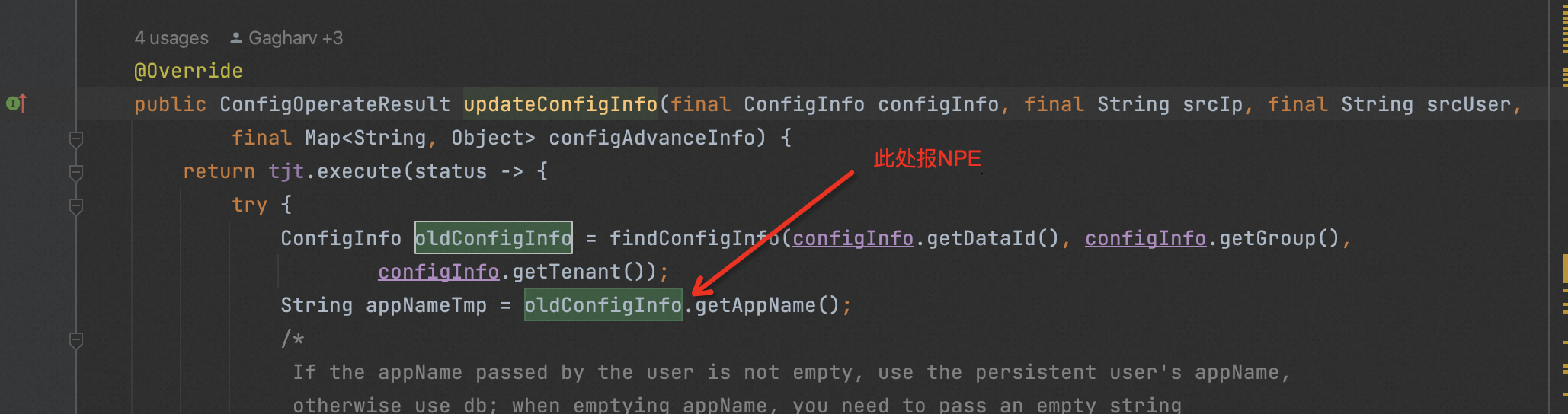当配置增删改查失败的时候，留下操作失败的ERROR日志 · Issue #10539 · alibaba/nacos · GitHub