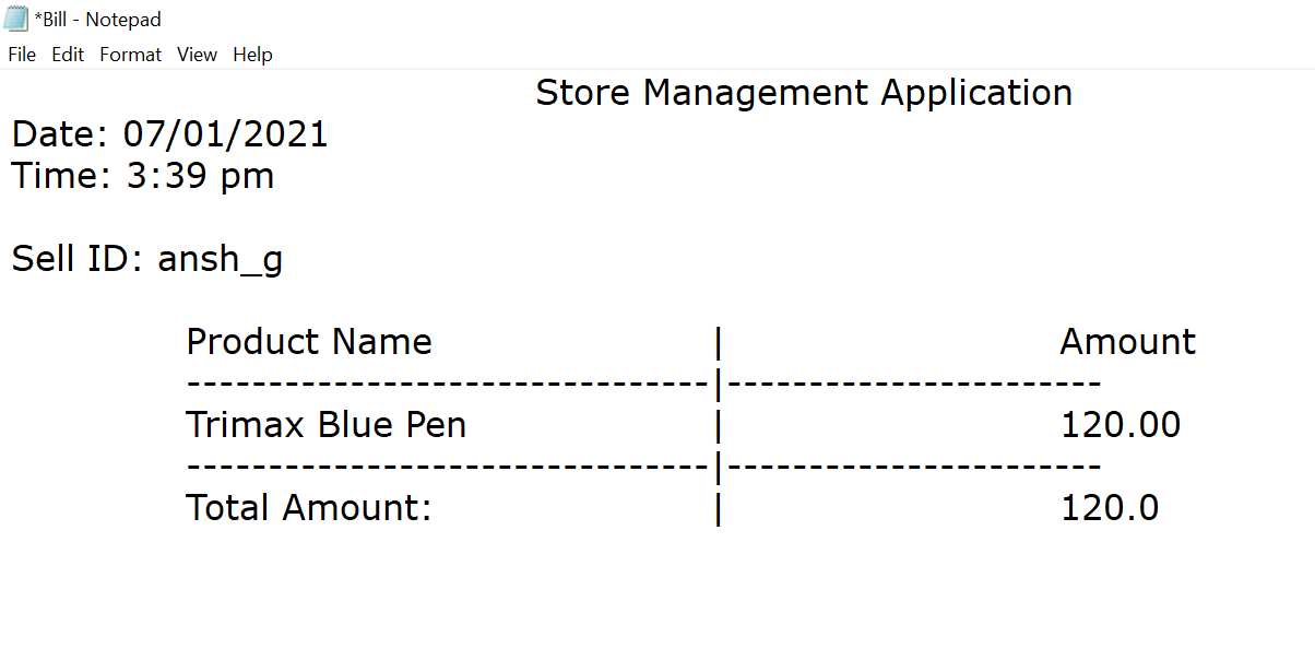 GitHub - Nikhil-Giramkar/Store-Management-Application: A Java AWT/Swing ...