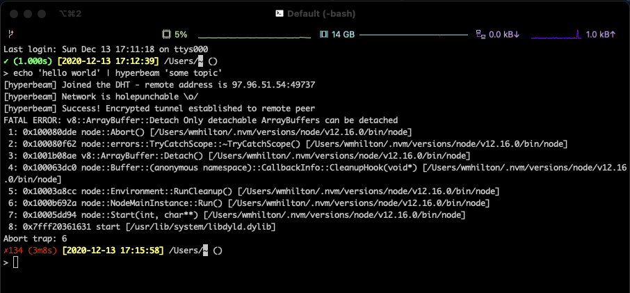 Fatal Error V8arraybufferdetach Only Detachable Arraybuffers Can Be Detached · Issue 2