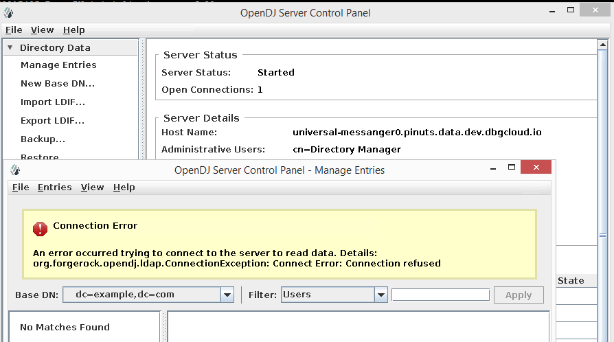 Unable To Administer Local Or Remote Server With Control Panel With Docker V4 3 2 · Issue 59