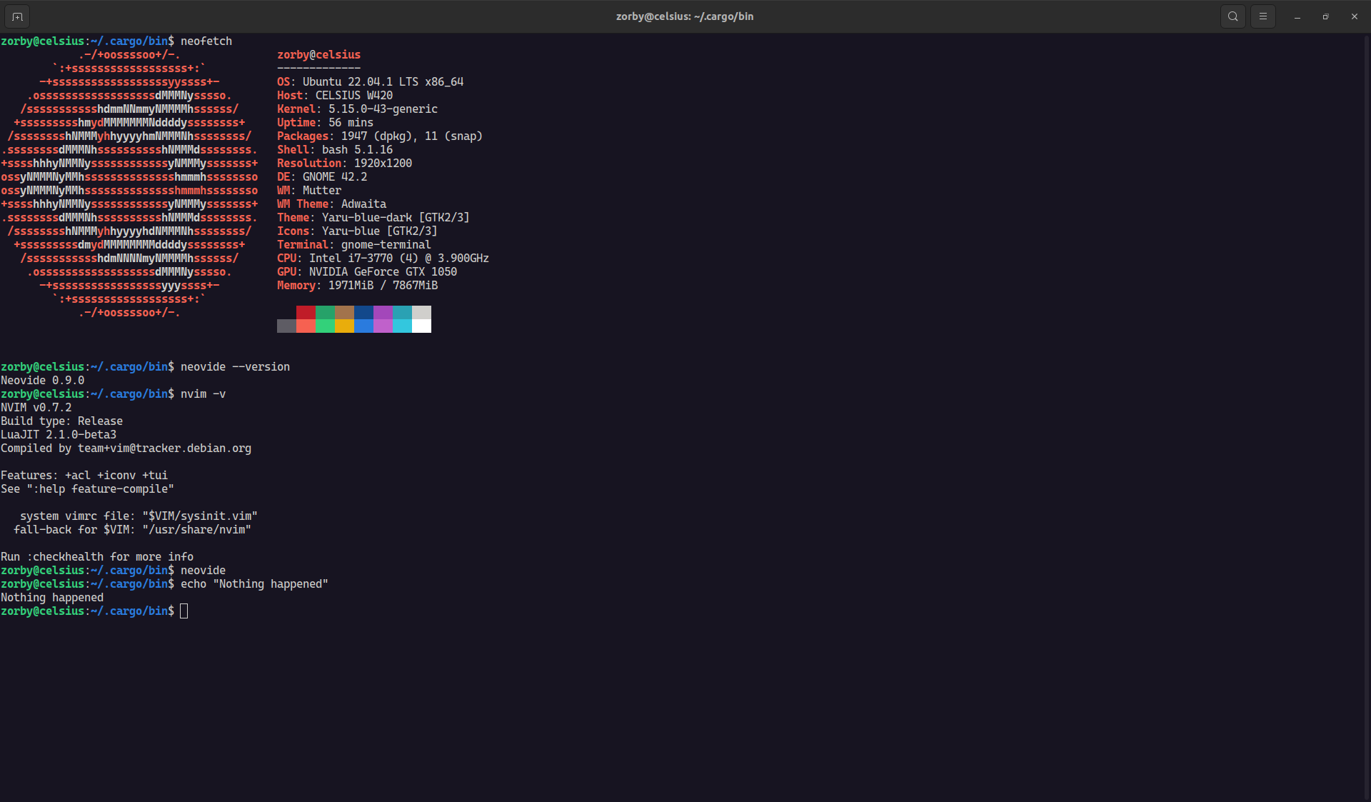 Neovide On Ubuntu Starts But Does Nothing · Issue 1447 · Neovide Neovide · Github