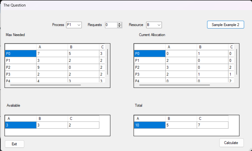 GitHub - mariammashraff/Banker-s-Algorithm-Simulator