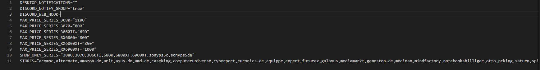 streetmerchant selecting 3060TI, RX5800, RX5800XT, 5900XT but not checking for stock · Issue ...