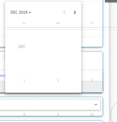 I'm getting angular material Date picker animation issue in my project ...