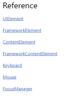 Broken reference links in "Advanced (Windows Presentation Foundation ...