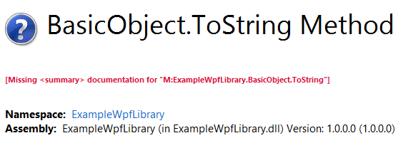 Problems using with .NET Framework 4.6.1 · Issue #605 · EWSoftware/SHFB · GitHub