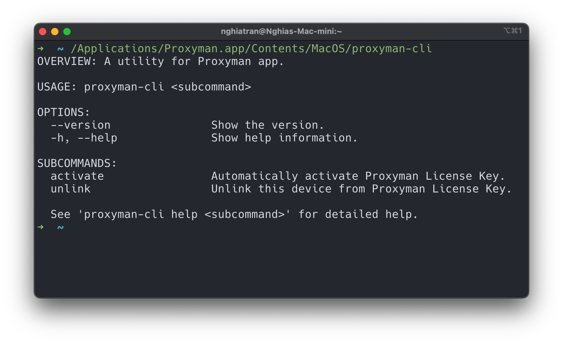 Activate Proxyman License by CLI · Issue #953 · ProxymanApp/Proxyman · GitHub