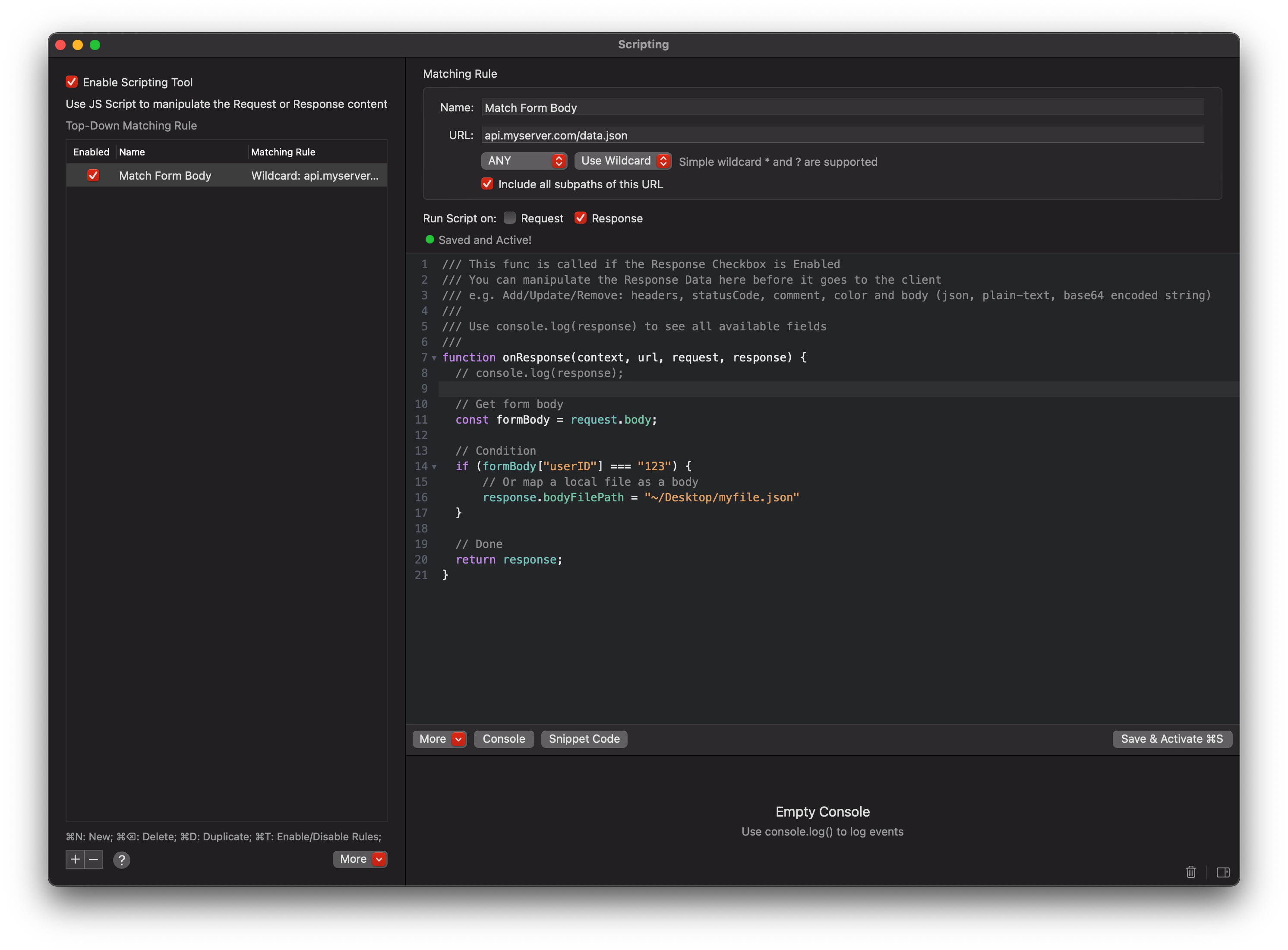 Feature: Will Proxyman support map local with some URL and different form data? · Issue #1000 ...