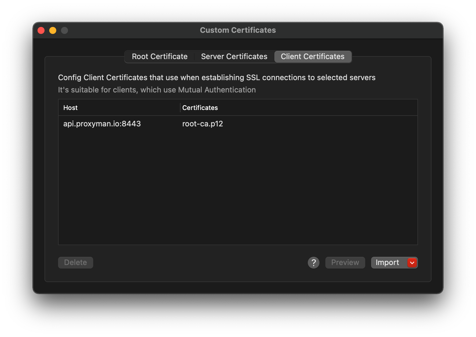 Custom Port Doesn T Apply For Custom Certificate · Issue 1060