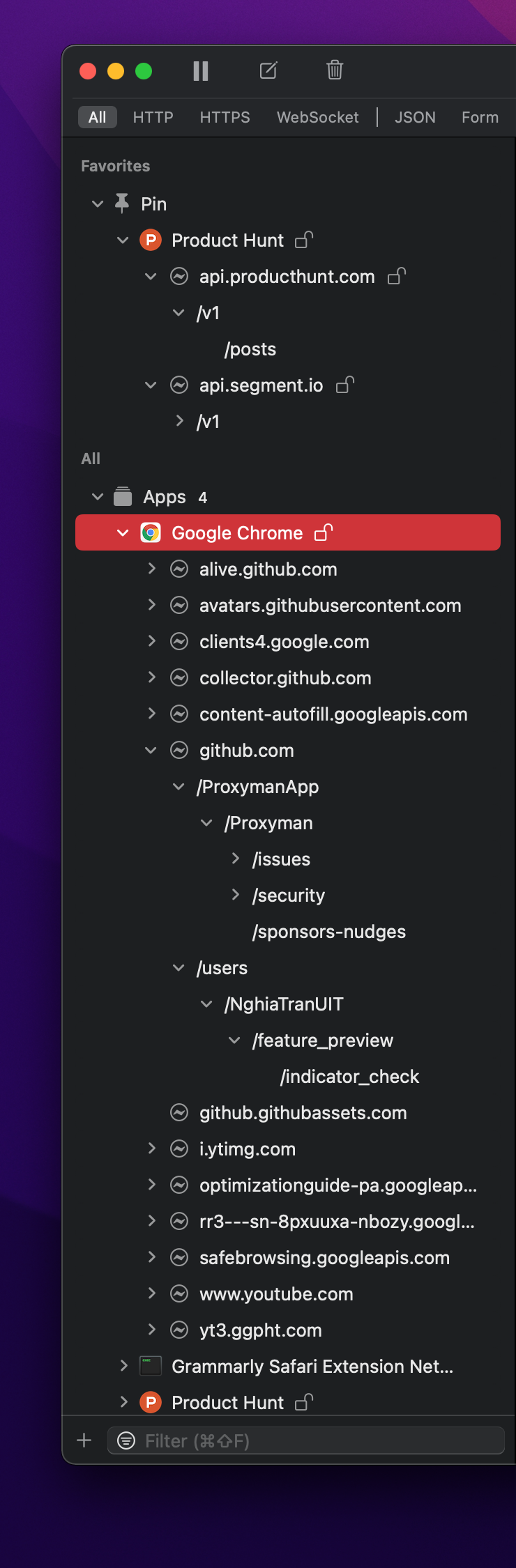 Feature request: Alphabetically sort pinned items/segments/endpoints · Issue #1108 · ProxymanApp ...