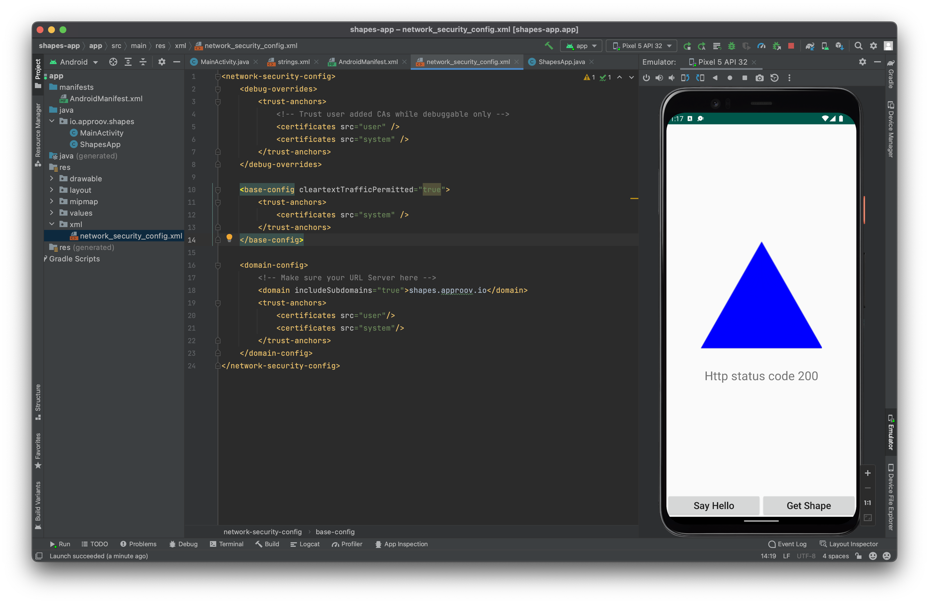 SSL Proxying is failing in Android with java.security.cert.CertPathValidatorException: Trust ...