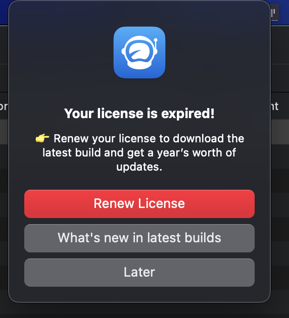 Better Uiux For Expired Renew Extend License · Issue 1244 · Proxymanappproxyman · Github