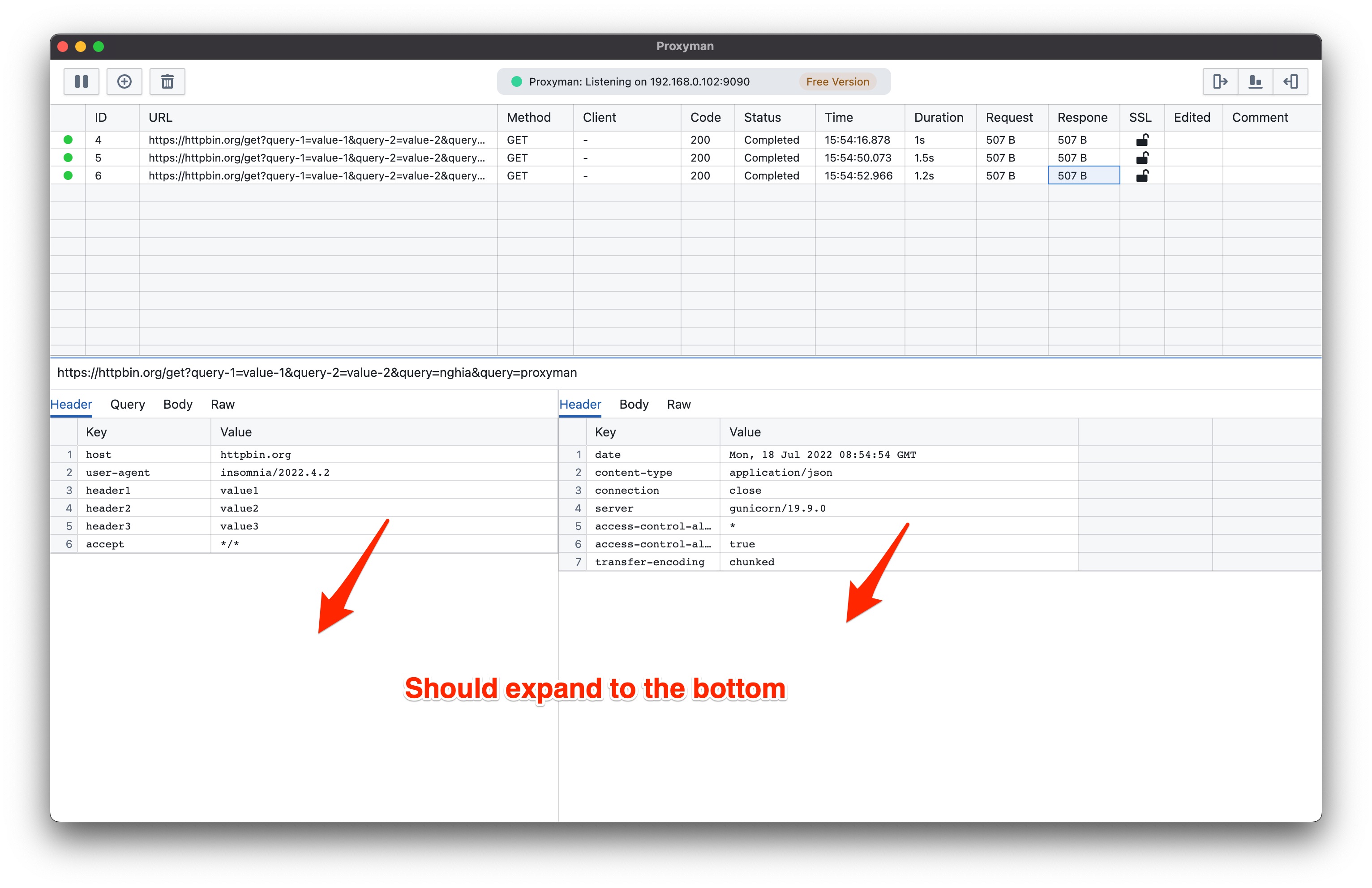 Better Ui And Bugs · Issue 40 · Proxymanapp Proxyman Windows Linux · Github