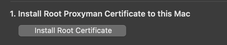 Install Certificate For Ios Ui · Issue 63 · Proxymanappproxyman