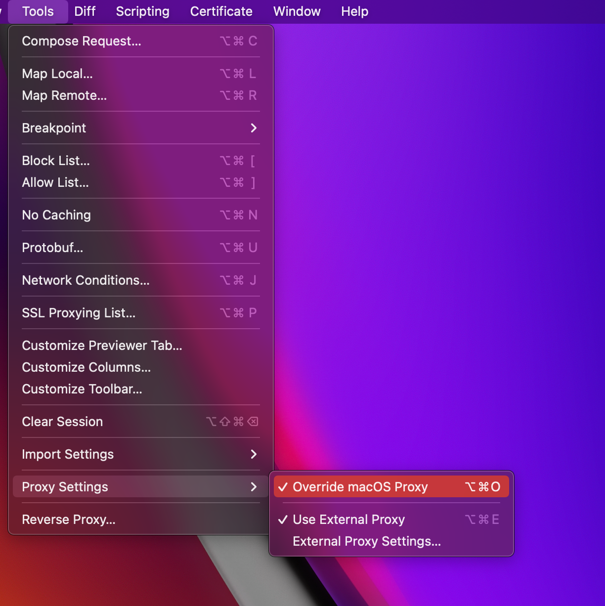 Override System Proxy Menu · Issue 75 · Proxymanapp Proxyman Windows Linux · Github