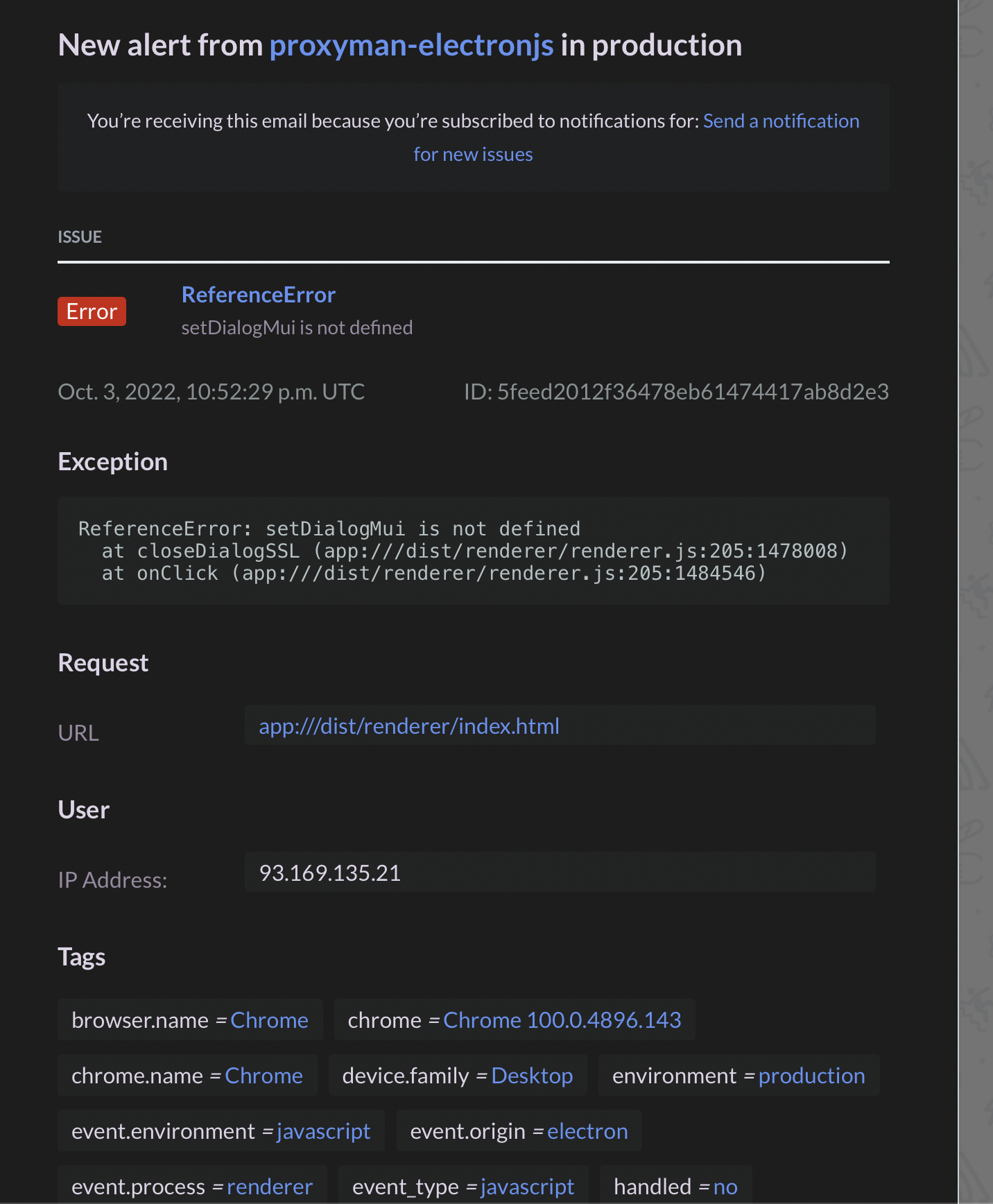 Bug Crashed Referenceerror Setdialogmui Is Not Defined · Issue 111 · Proxymanappproxyman