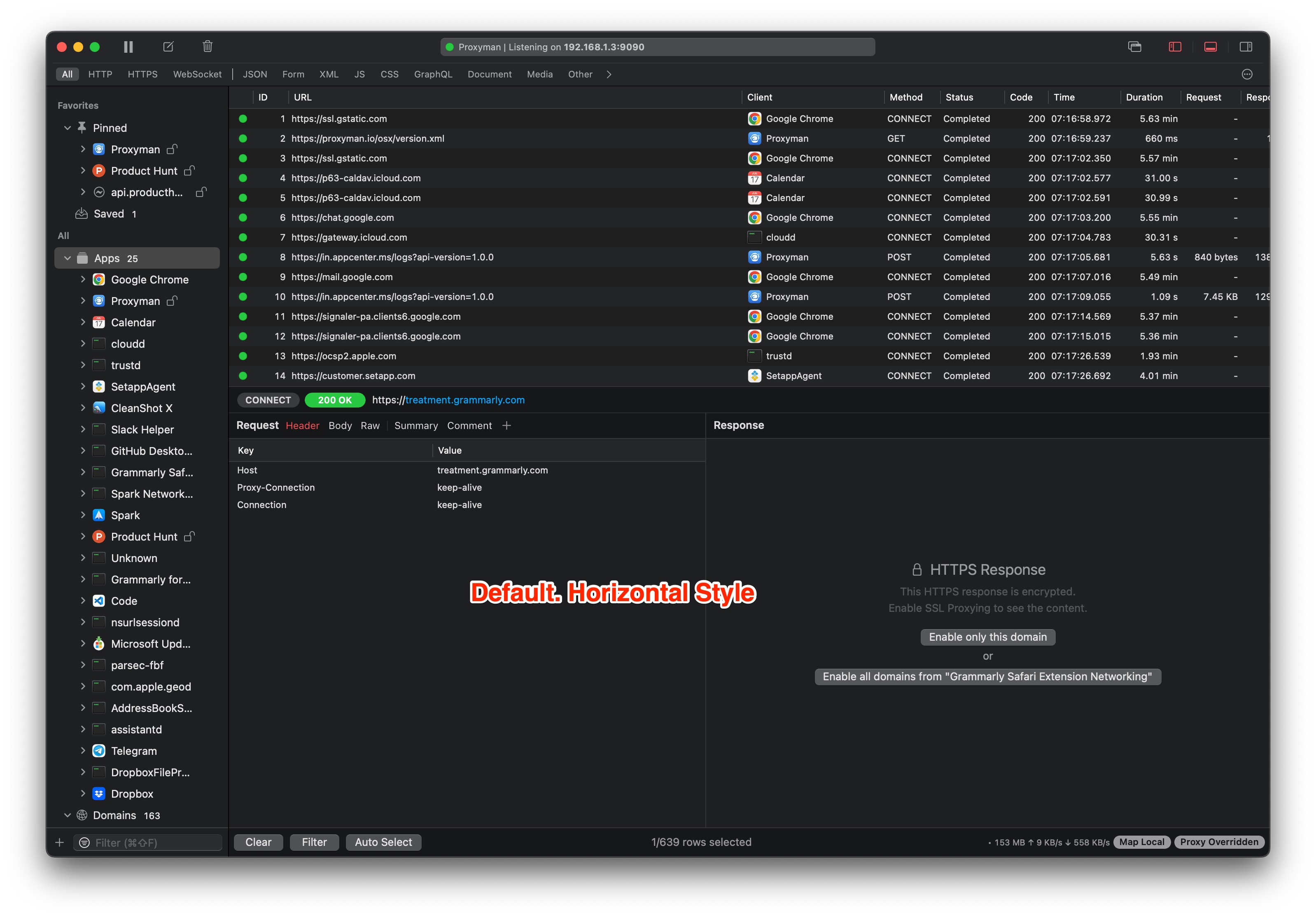 Source List Panel cannot be width adjusted · Issue #1380 · ProxymanApp/Proxyman · GitHub