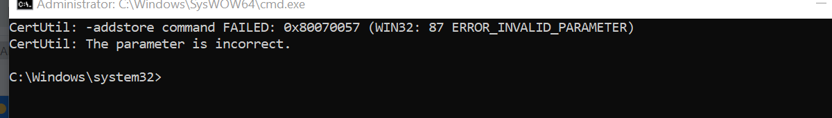 Bug Could Not Install The Certificate · Issue 124 · Proxymanappproxyman Windows Linux · Github