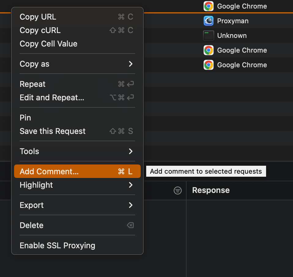 Comment Flow · Issue 162 · Proxymanapp Proxyman Windows Linux · Github