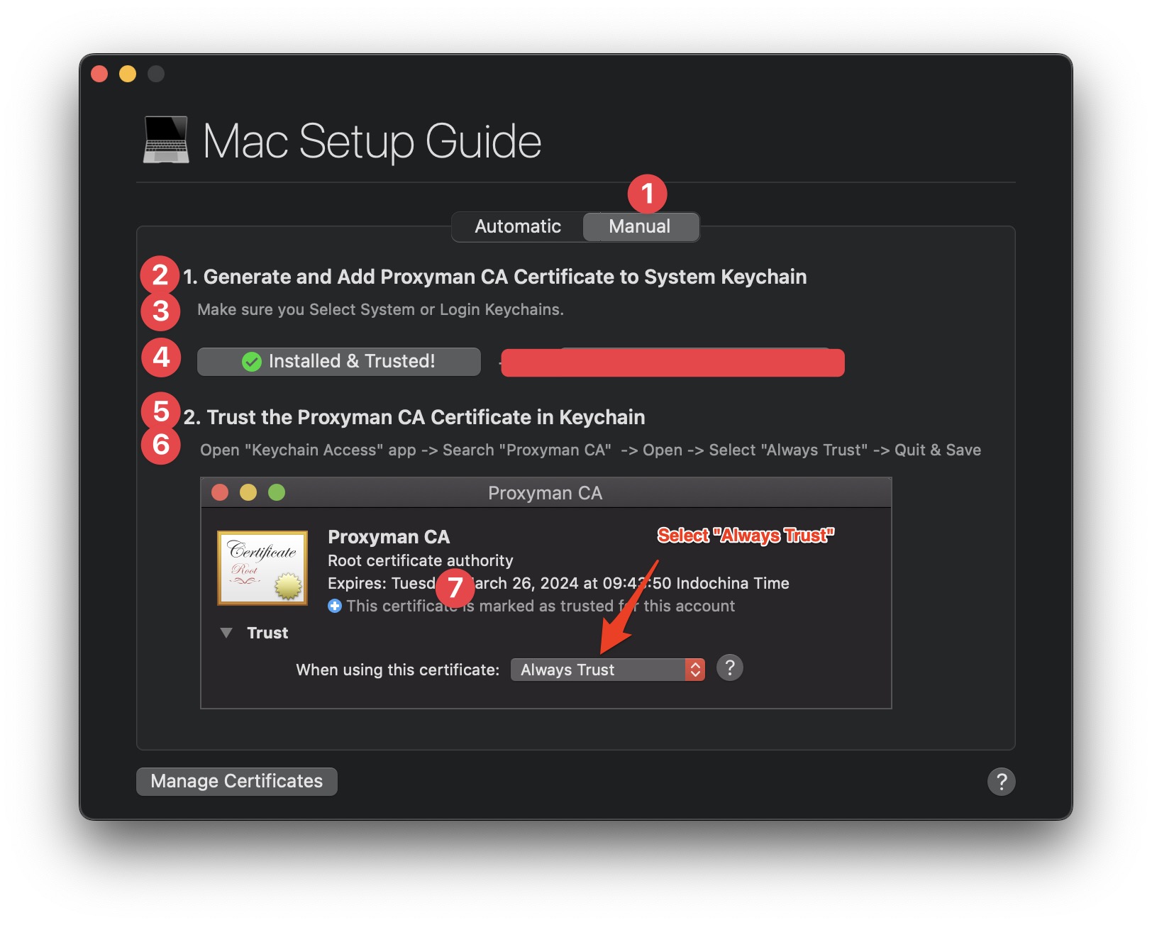 Manual Install the Certificate · Issue #169 · ProxymanApp/proxyman-windows-linux · GitHub