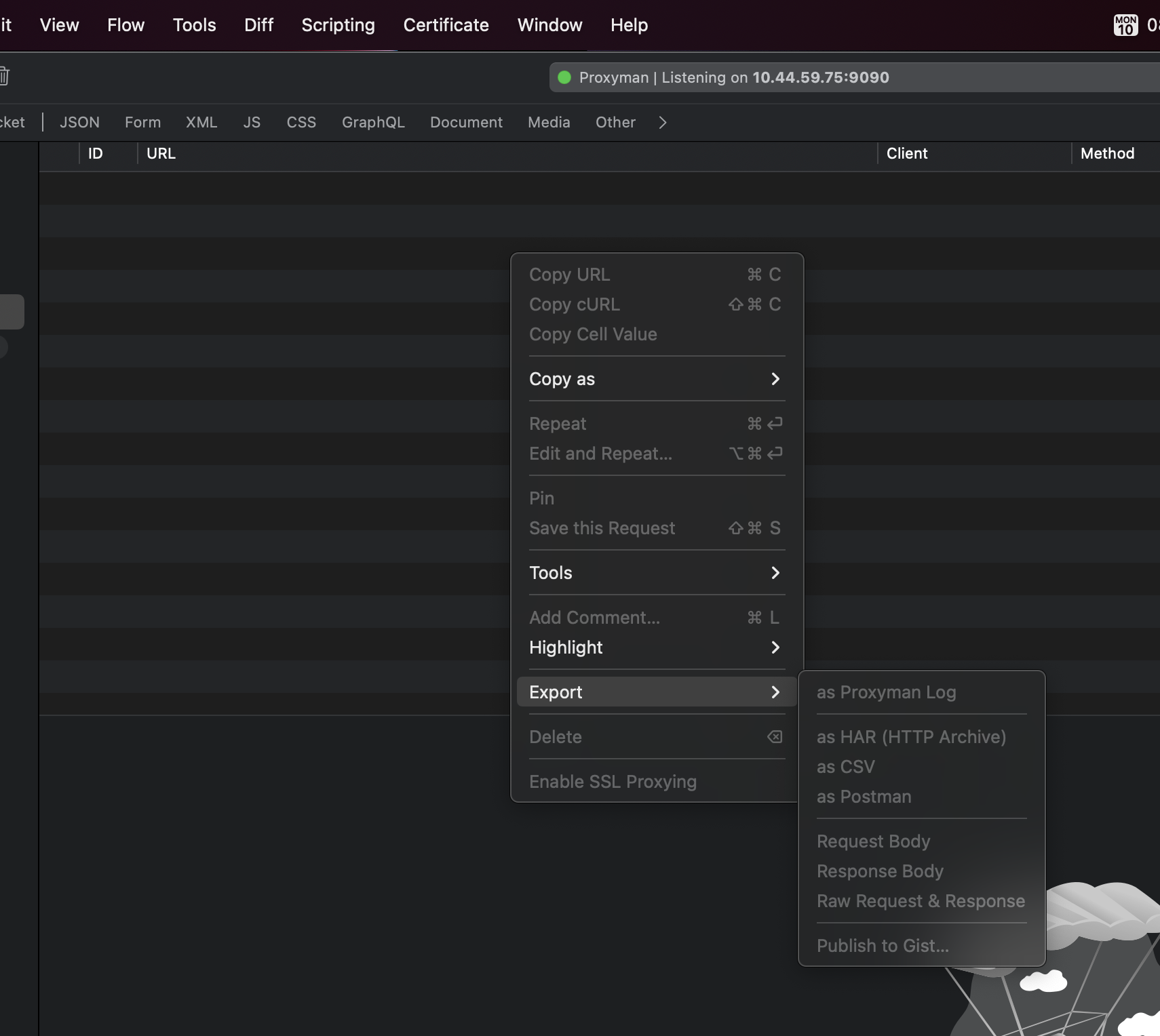 Bulk export Request / Response Body · Issue #216 · ProxymanApp/proxyman-windows-linux · GitHub