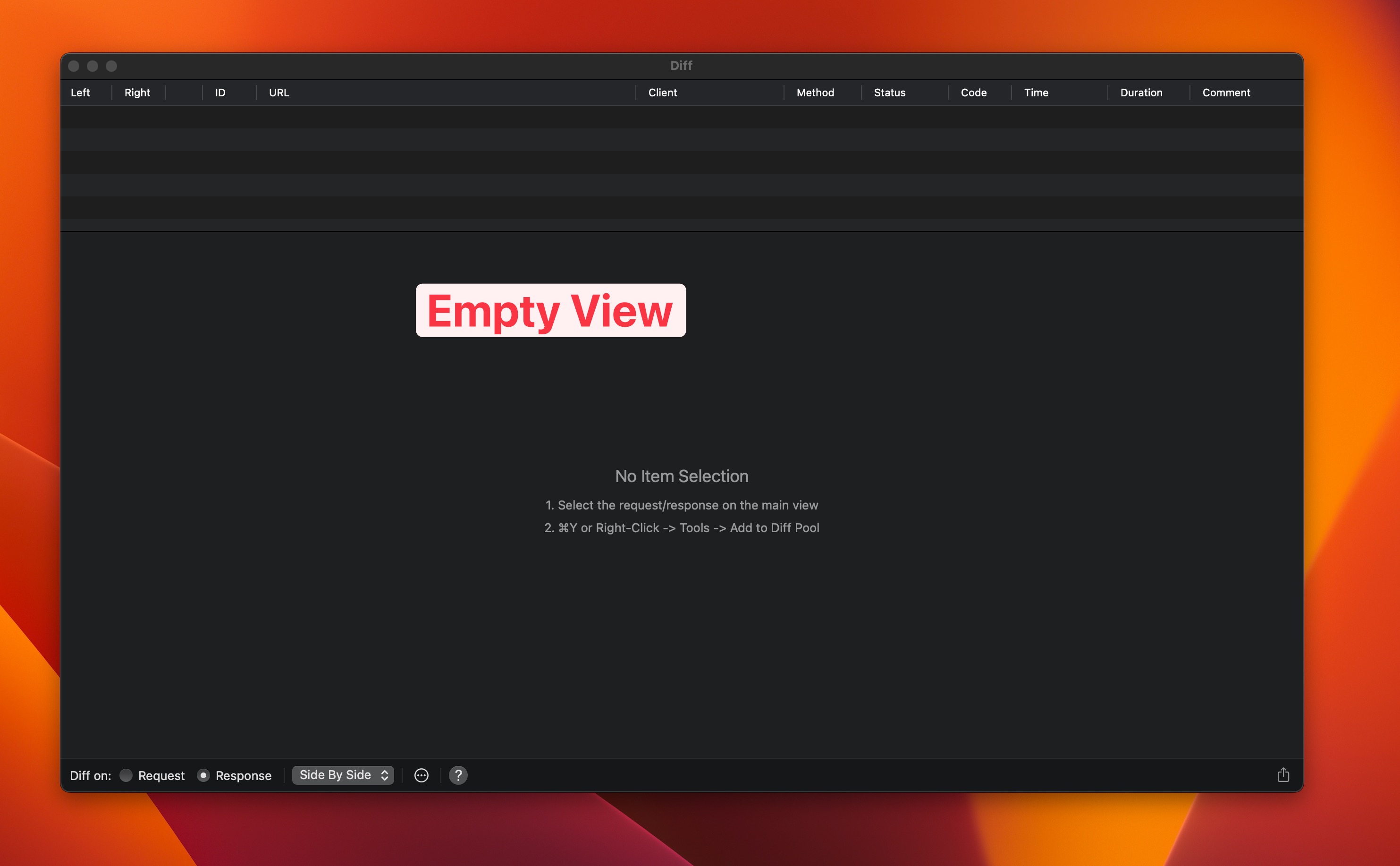 Diff View #1: UI & Logic · Issue #268 · ProxymanApp/proxyman-windows-linux · GitHub