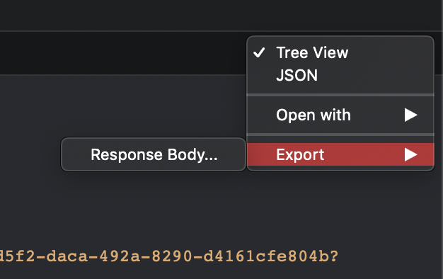 Export body as a binary · Issue #150 · ProxymanApp/Proxyman · GitHub