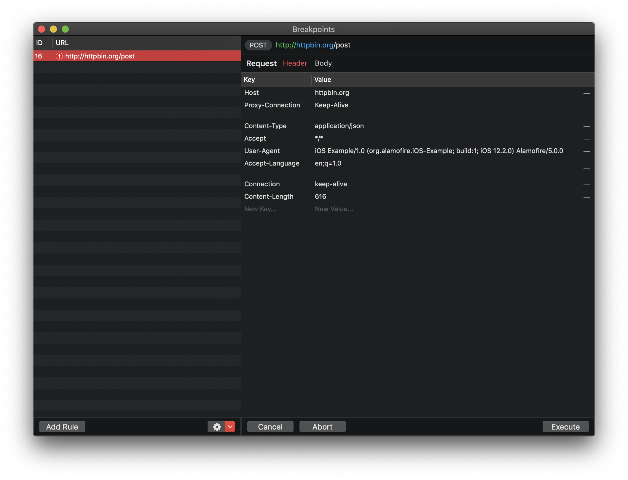 Breakpoint Feature · Issue 237 · Proxymanappproxyman · Github