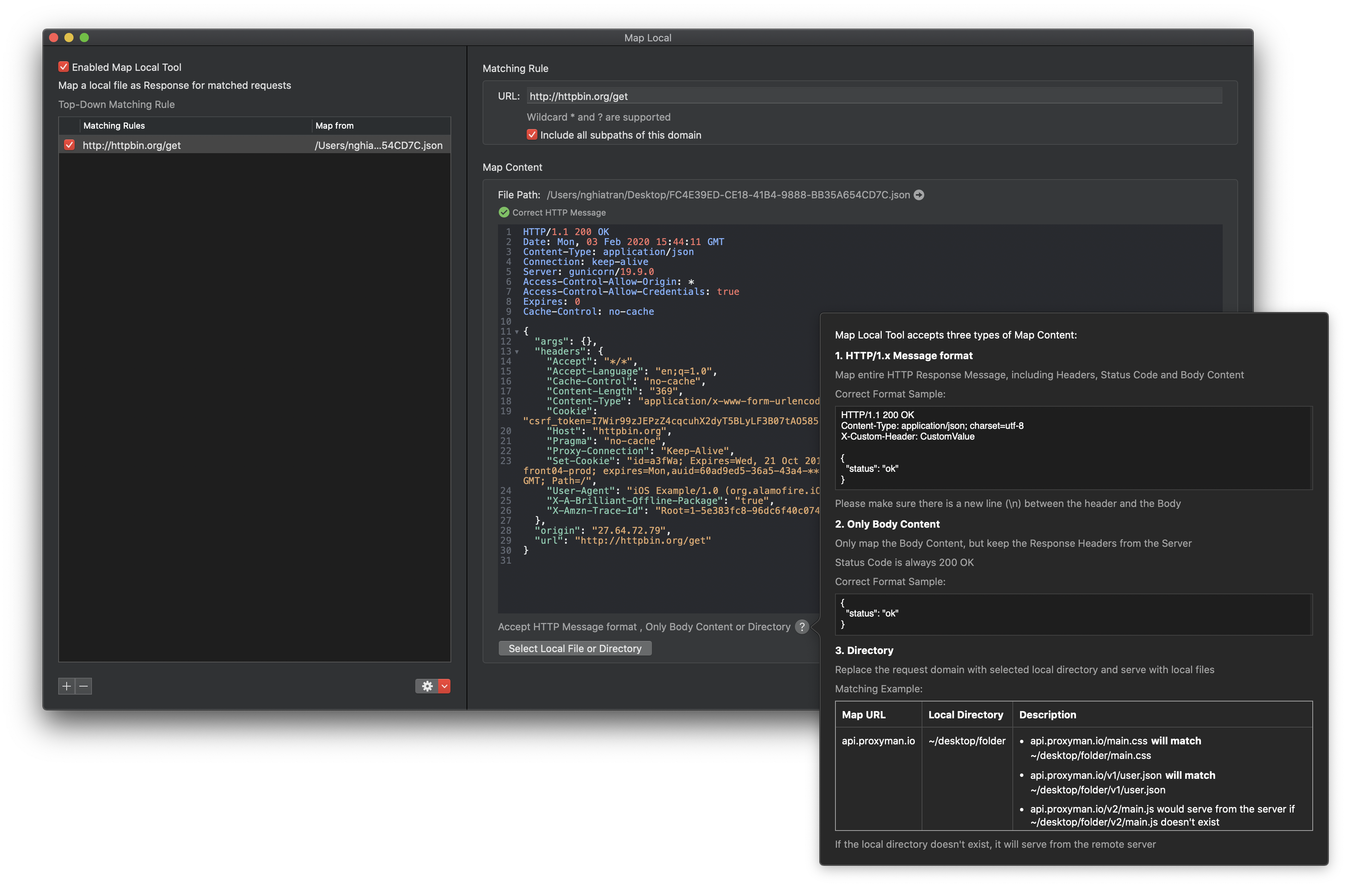Map Local to entire folder · Issue #239 · ProxymanApp/Proxyman · GitHub