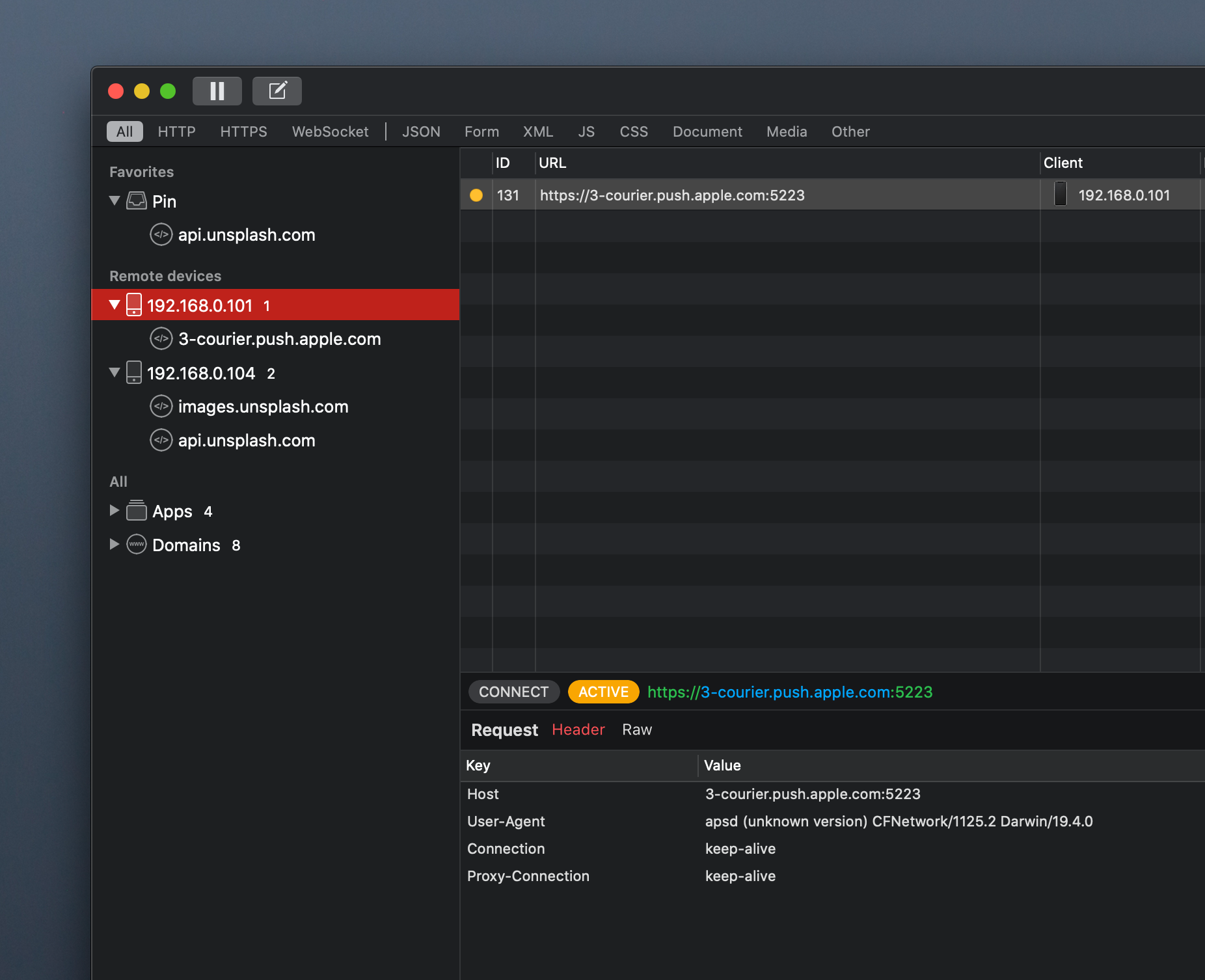 Sorting by remote device IP address does not work · Issue #461 · ProxymanApp/Proxyman · GitHub