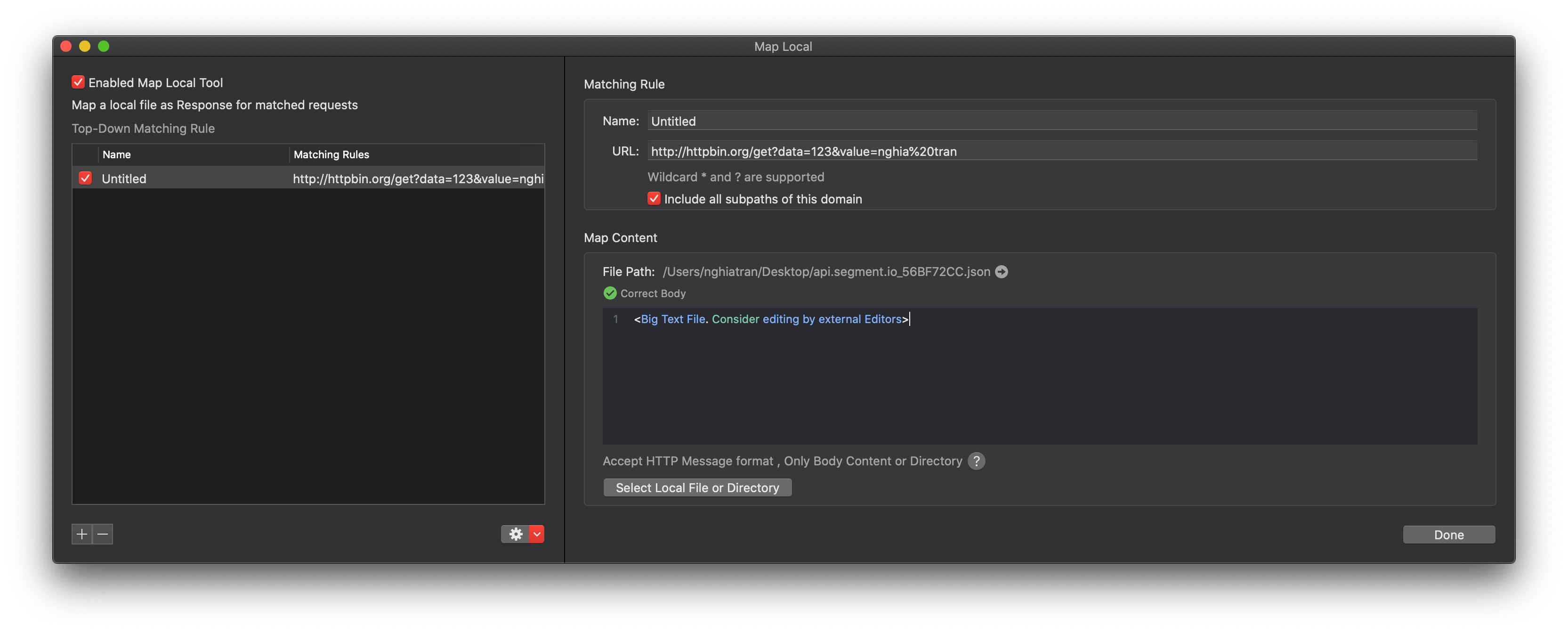 Map Local · Issue 464 · Proxymanapp Proxyman · Github