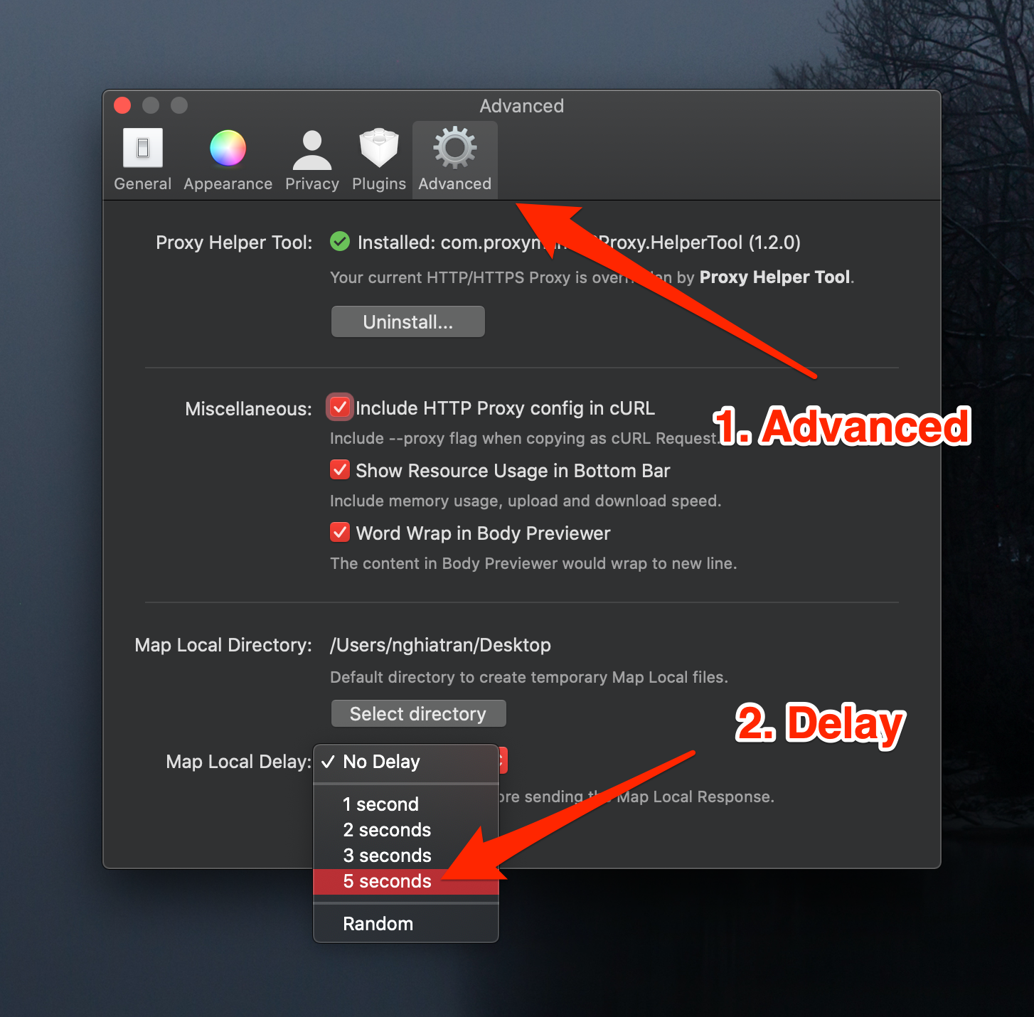 Specify delay for Map Local · Issue #510 · ProxymanApp/Proxyman · GitHub
