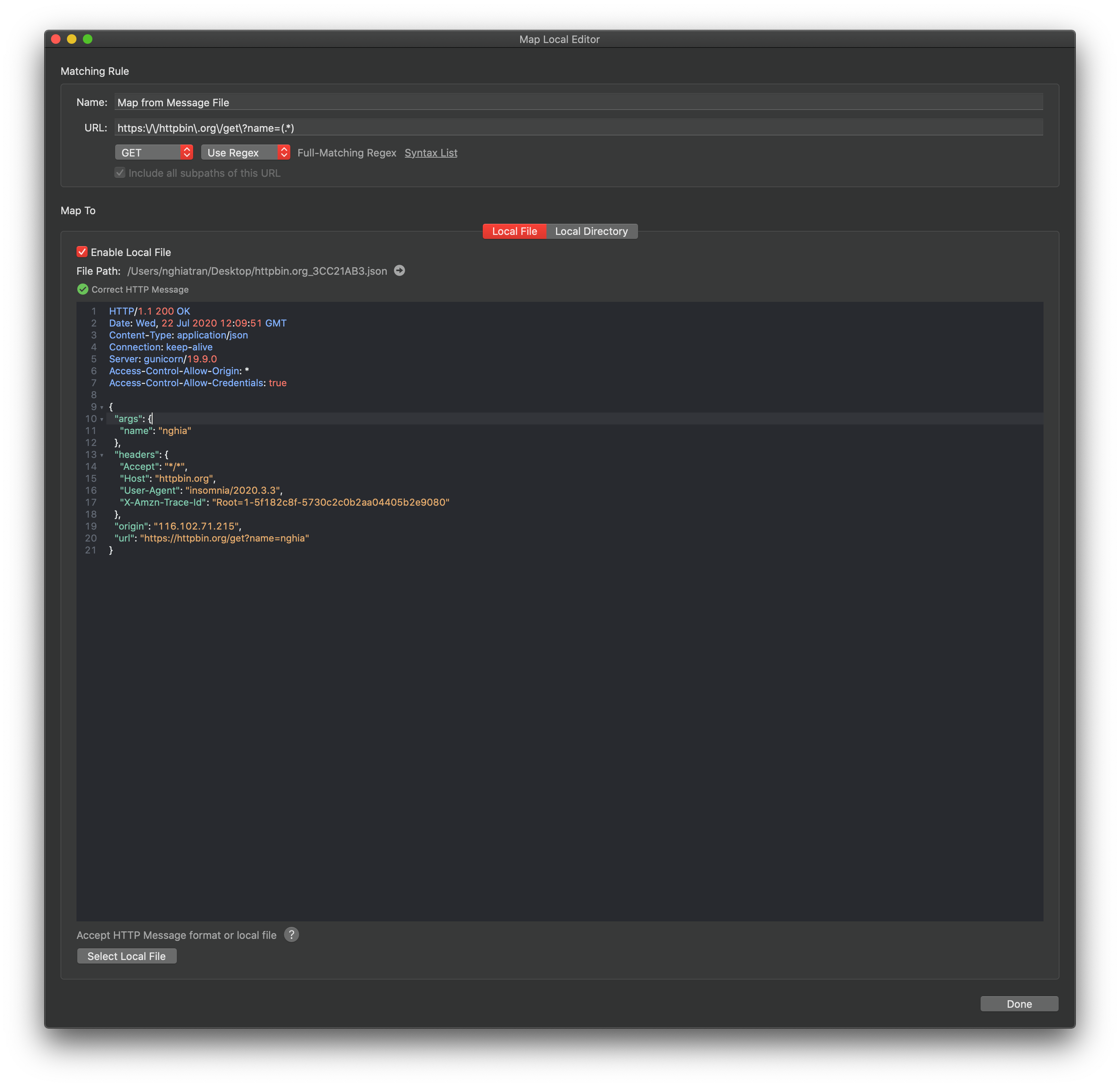 Map To Directory At The Path · Issue 558 · Proxymanapp Proxyman · Github