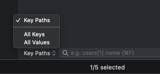 Search and filter json response · Issue #503 · ProxymanApp/Proxyman · GitHub