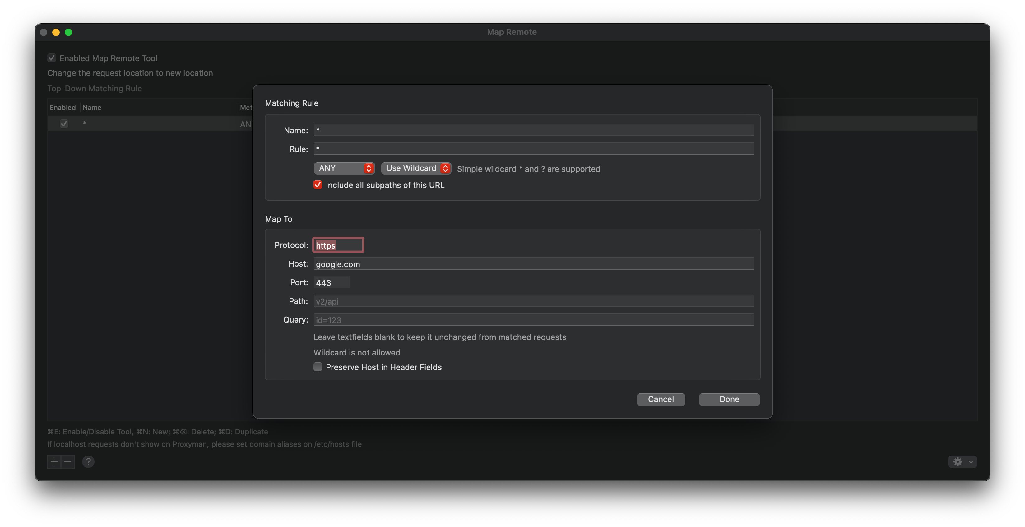 Map remote not working for localhost · Issue #683 · ProxymanApp/Proxyman · GitHub