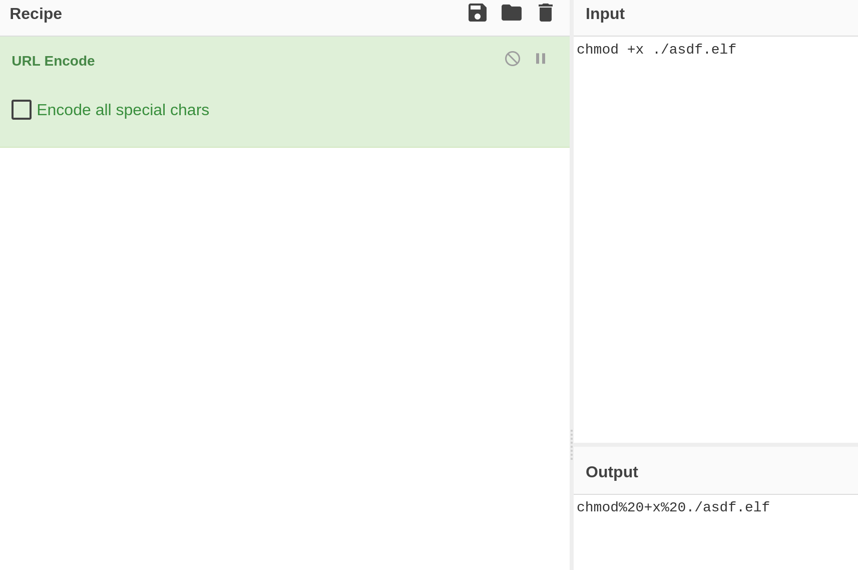 Url encoding provides wrong output / + Character not encoded · Issue #1477 · gchq/CyberChef · GitHub