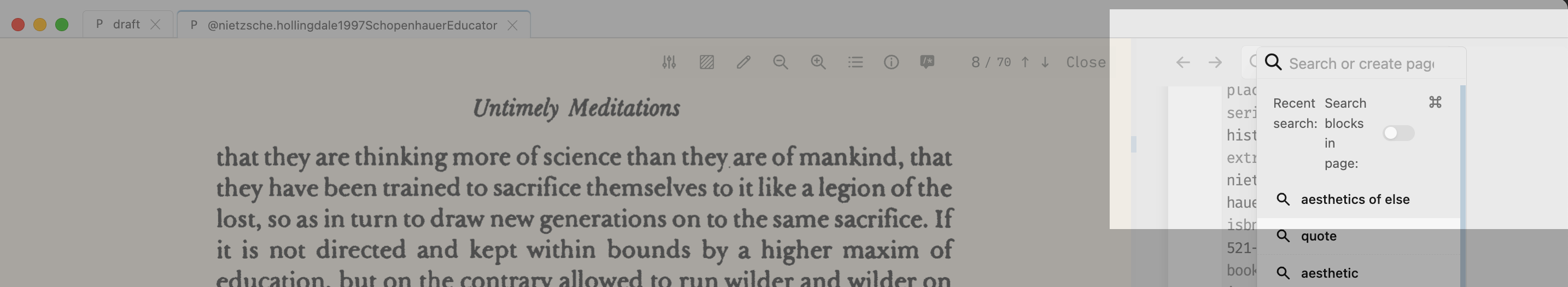 Search bar squeezed when reading pdf · Issue #8 · yoyurec/logseq-awesome-ui · GitHub